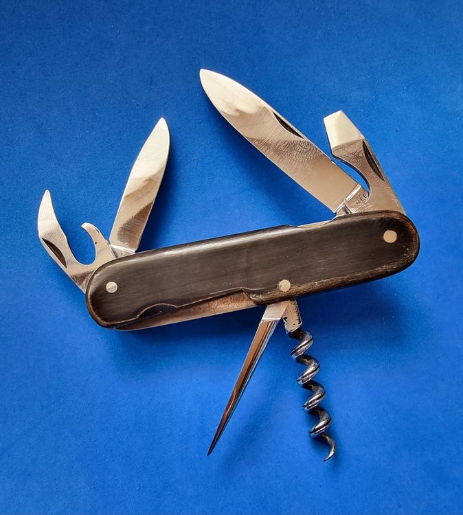 Victorinox Victoria Messer Armée Suisse mit Hornschalen 83mm (Gebraucht ...