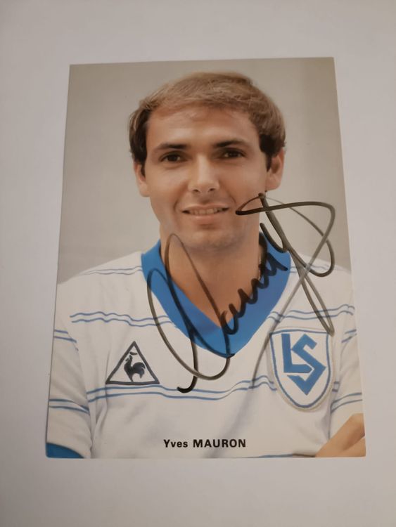 Autogramm Karte Yves Mauron Lausanne Sports | Kaufen auf Ricardo