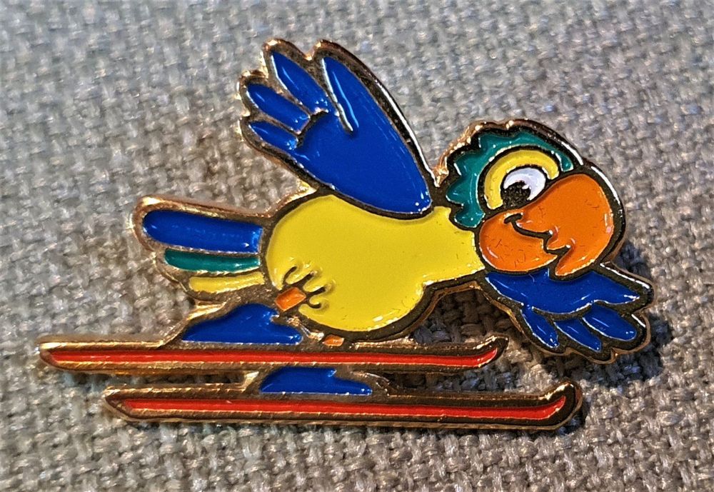I135 Pin Papagei Rediffusion Skispringer | Kaufen auf Ricardo
