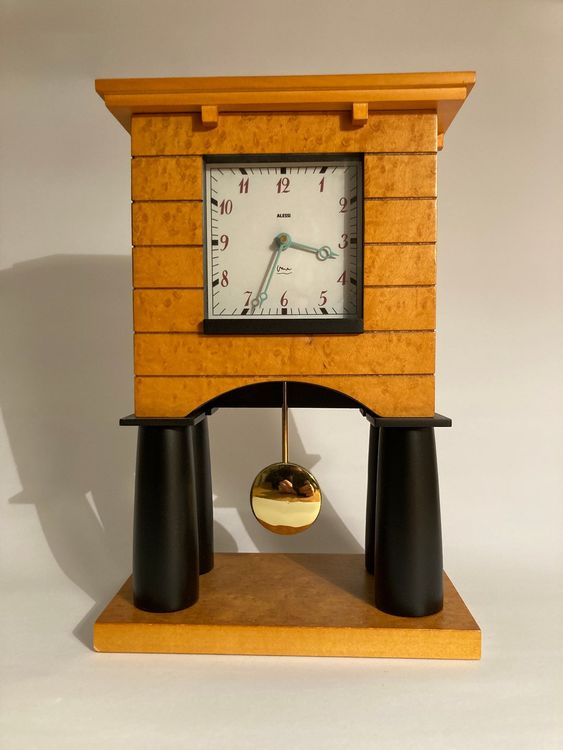 Mantle clock by Michael Graves for Alessi (1988) | Kaufen auf Ricardo