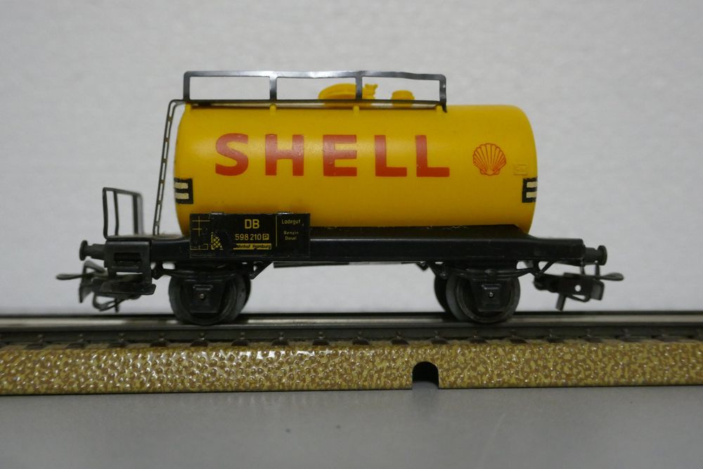 Märklin 4502 Kesselwagen Shell DB 598210P gelb | Kaufen auf Ricardo