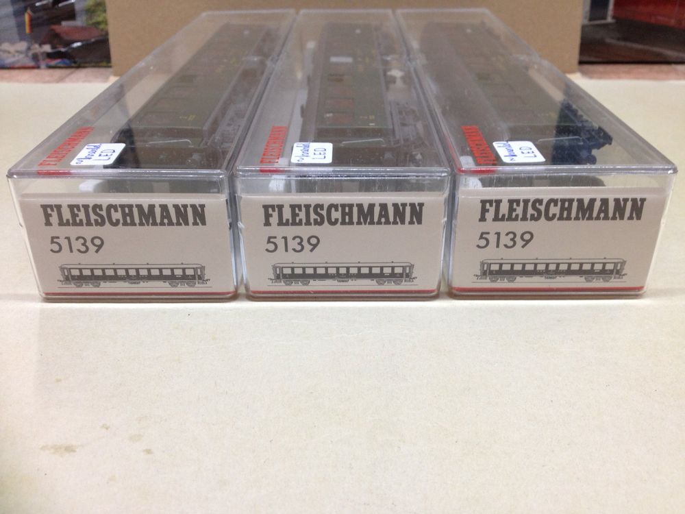 Fleischmann 3x5139 SBB Personenwagen schwere Bauart, B, H0 | Kaufen auf Ricardo