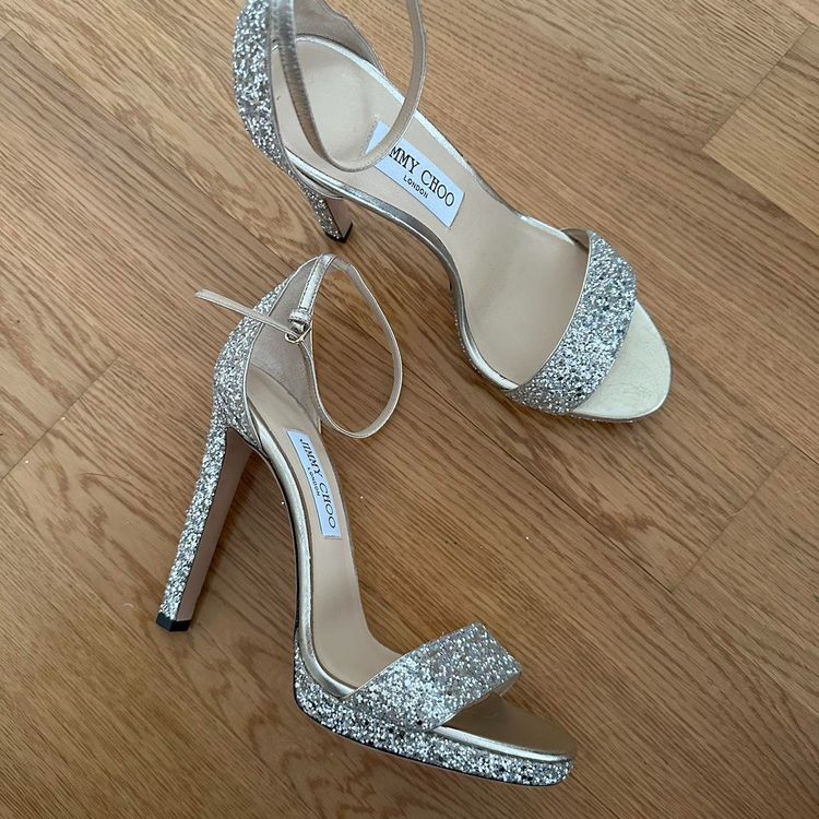 Jimmy Choo glitter heels | Kaufen auf Ricardo