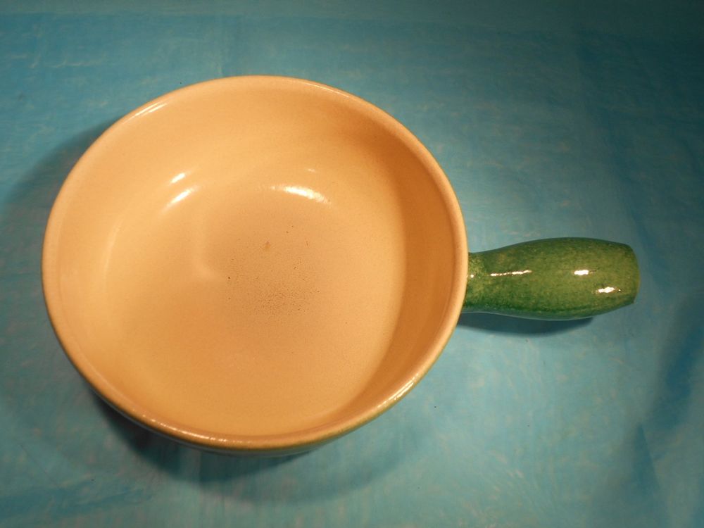 Fondue Caquelon Keramik Dm: 22cm, Tiefe: 7.5cm, Vintage | Kaufen auf ...