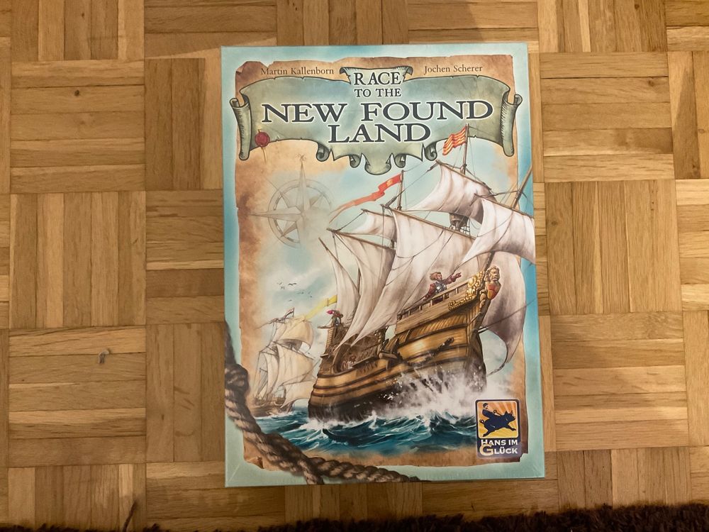 (Neu) Race to the New Found Land Familienspiel Brettspiel | Kaufen auf ...