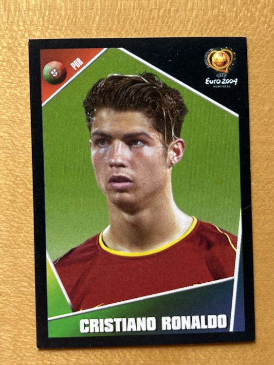 Panini EM 2004 Cristiano Ronaldo Rookie | Kaufen auf Ricardo