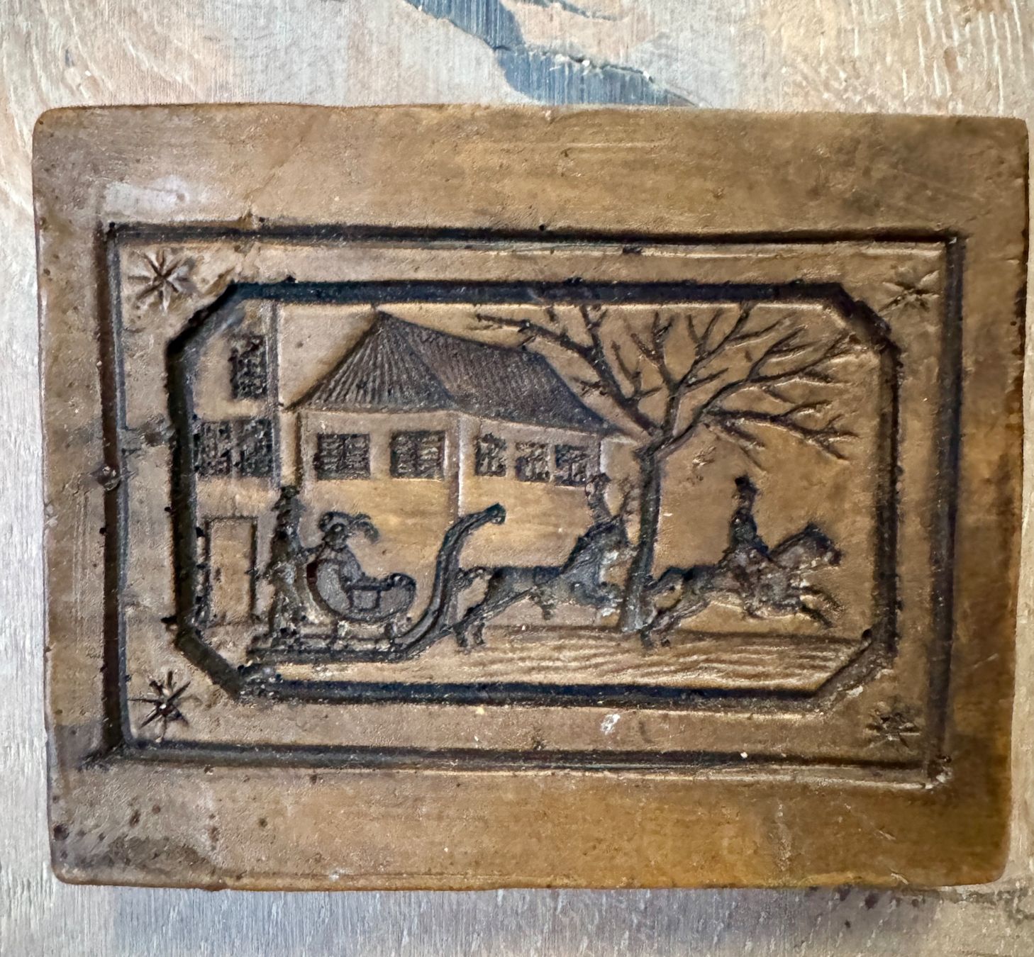 Antikes Model Gebäckmodel Ton Backform antik Butter Gebäck ? (Gebraucht ...