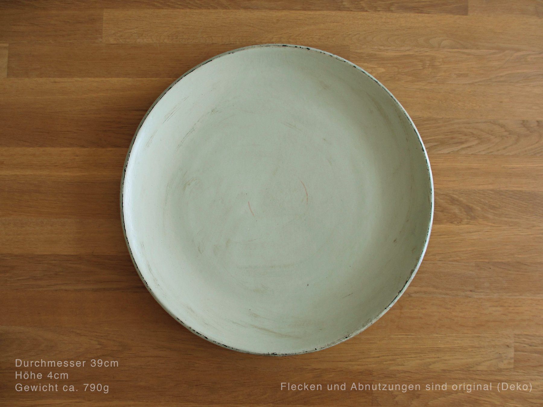 Schale / Tablet Deko Ø 39cm (Depot) (Neu (gemäss Beschreibung)) in ...