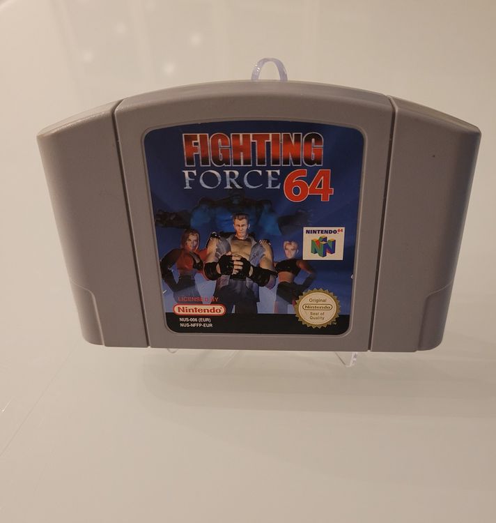 Fighting Force 64, N64 (PAL) (Gebraucht) in Uezwil für CHF 34.9 – mit Lieferung auf Ricardo kaufen