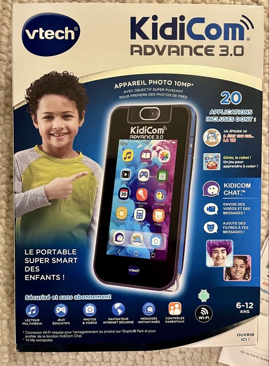 VTech KidiCom Advance 3.0 - Téléphone enfant éducatif (Gebraucht) in ...