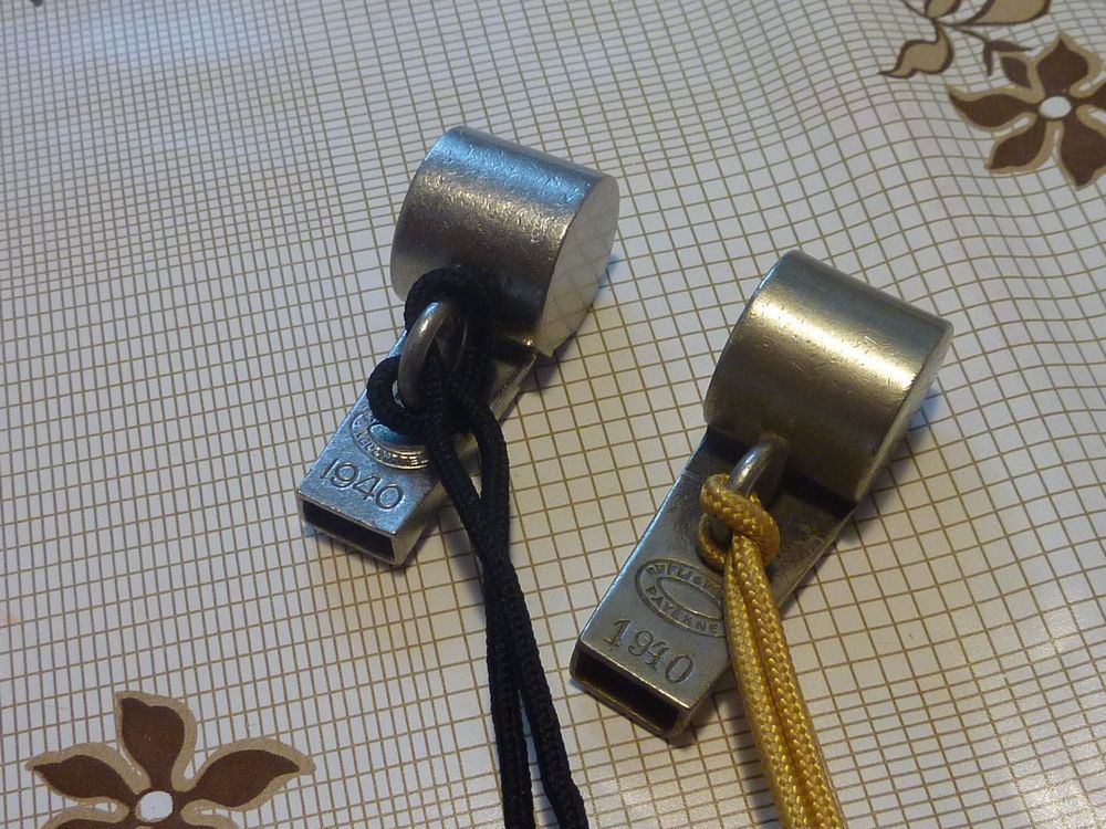 Militär Signalpfeife Rufli Payerne, Decker NE 1940 2.WK RAR! | Kaufen ...