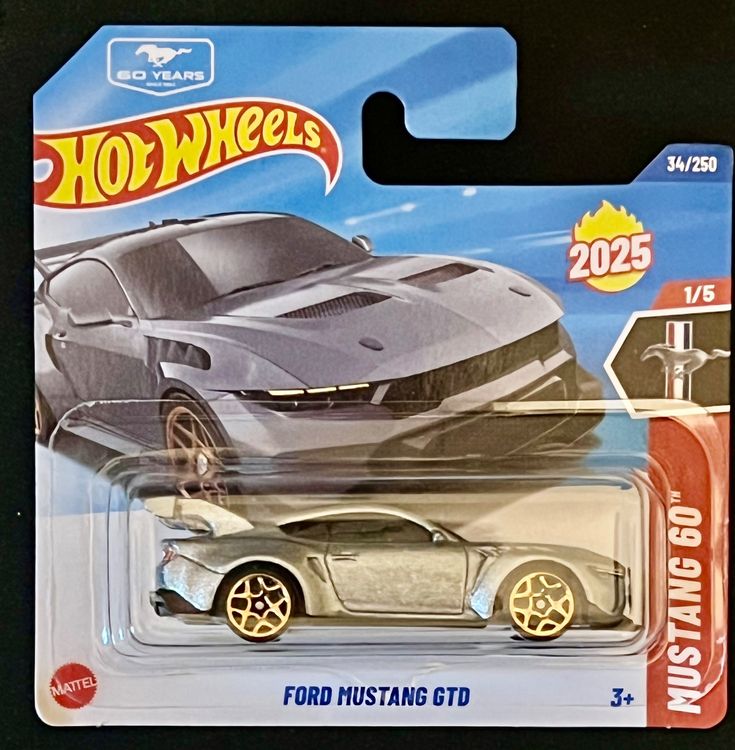 Hot Wheels Ford Mustang GTD 34/250 (Neu und originalverpackt) in ...