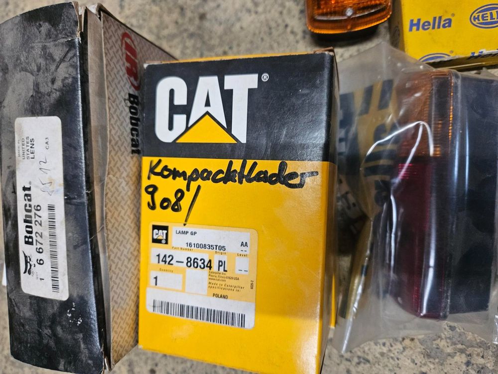 Baumaschinen Anhänger Lampen Blinker Scheinwerfer Pos licht (Neu ...