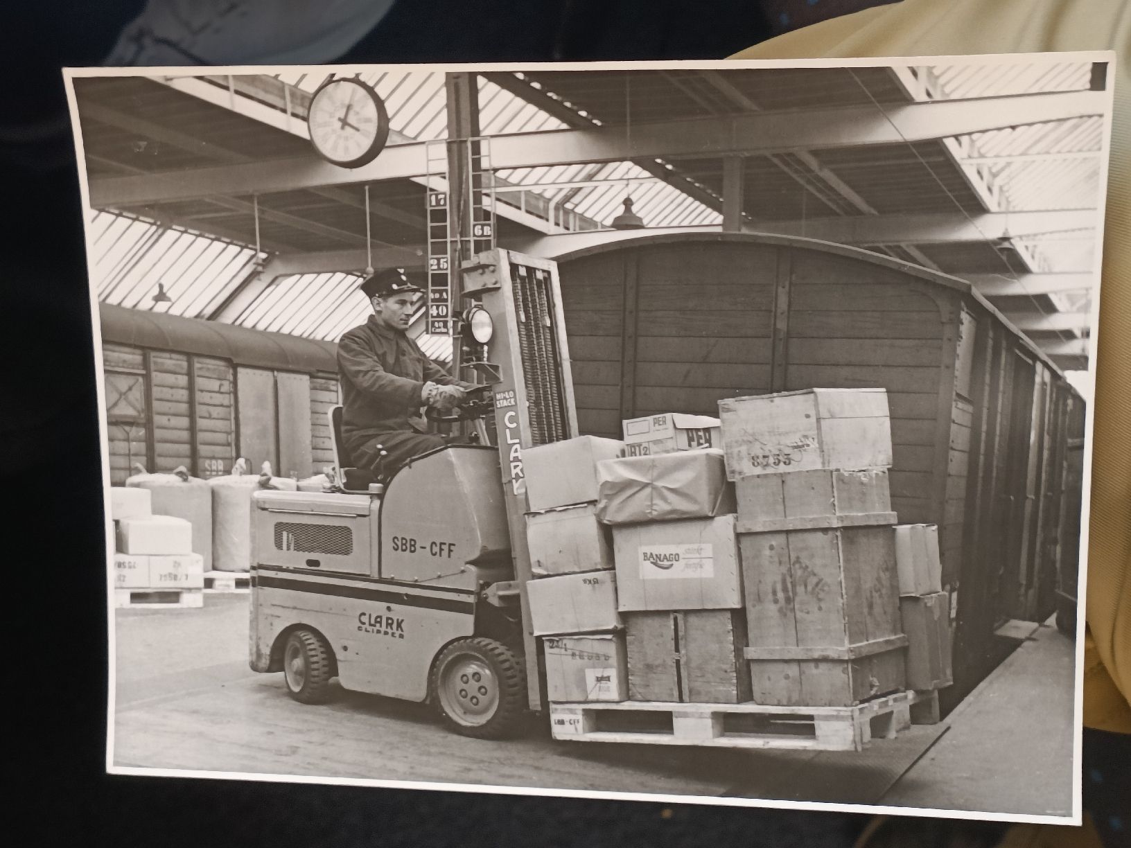 Altes SBB Werk Photo / Hublader Ausgabe ca. 1950 (Gebraucht) in Brugg ...