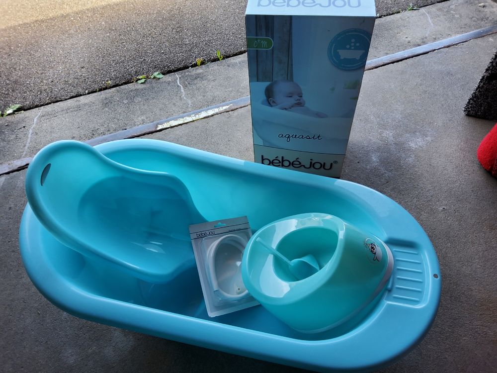 BebeJou Babybadewanne mit Zubehör türkis (Neu (gemäss Beschreibung)) in ...