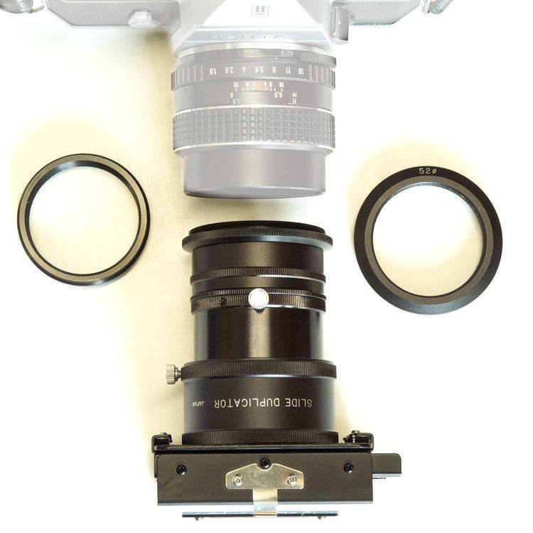 Diaduplikator mit Adapter zu Filtergewinden 43,49,52mm (Gebraucht) in ...