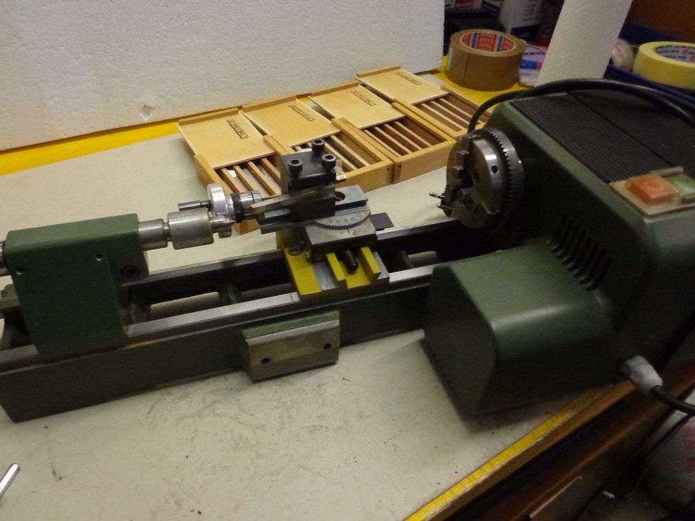 Proxxon Pd 230/E Tischdrehmaschine Mini Lathe Auspacken – GOHIUT