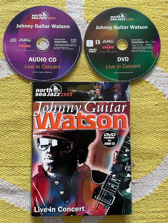 JOHNNY GUITAR WATSON-CD+DVD LIVE IN CONCERT 1993 | Kaufen auf Ricardo