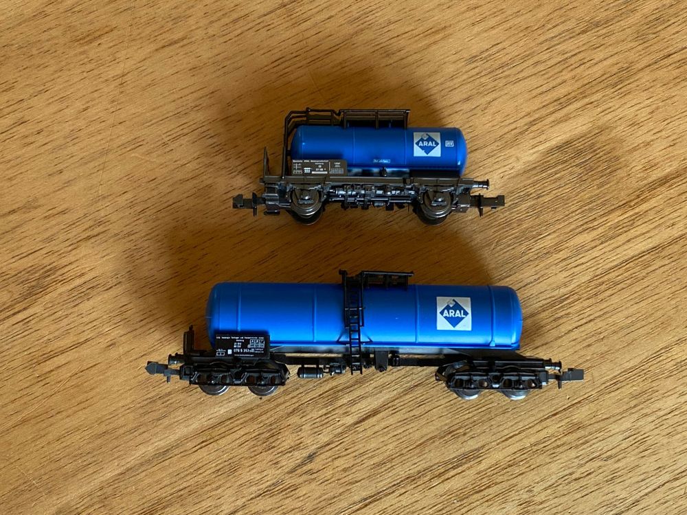 Spur N - Roco - 2 Stk Aral Kesselwagen (Gebraucht) in Bellach für CHF 20 – mit Lieferung auf ...