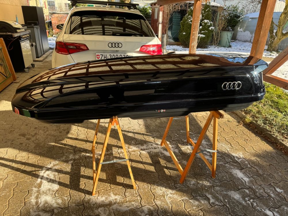 Audi Ski Gepäckbox brillantschwarz 300l (Gebraucht) in für CHF 440 ...