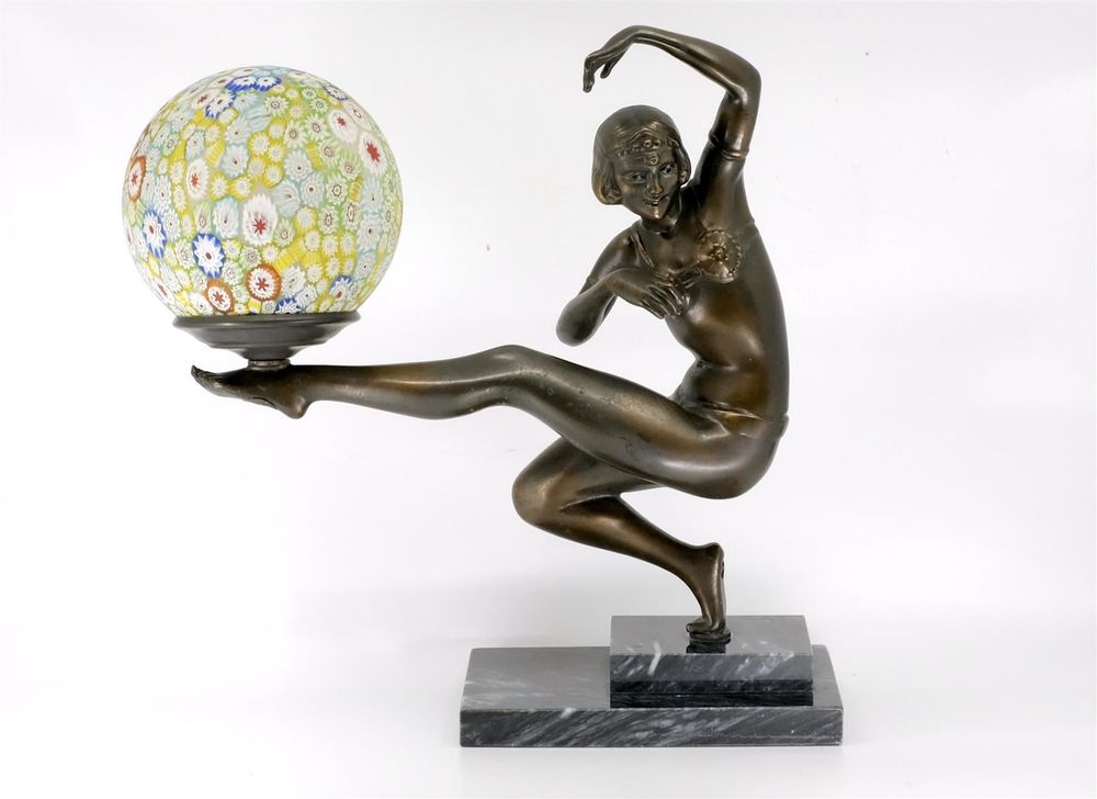 L0032 Art Deco-Skulptur "Harem Dancer" nach Vandevoorde 1930 | Kaufen ...