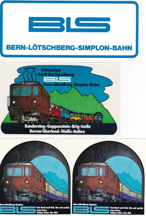 7 BLS -Sticker (Gebraucht) in für CHF 1 – mit Lieferung auf Ricardo kaufen