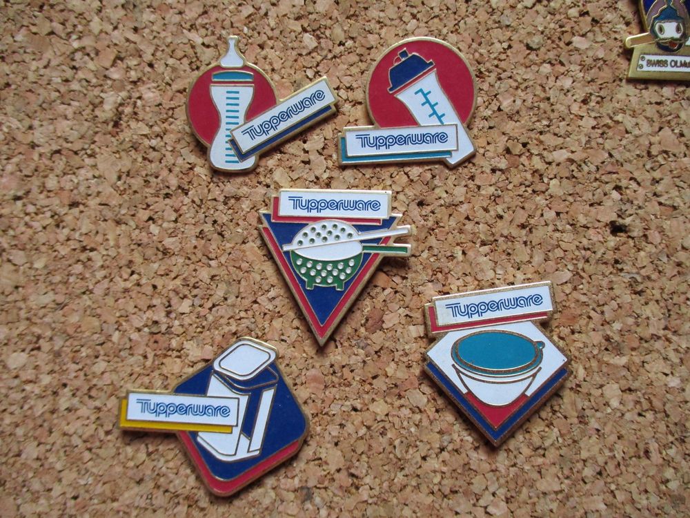 Tupperware Pin Lot Sammlung (Neu (gemäss Beschreibung)) in Felsberg für ...