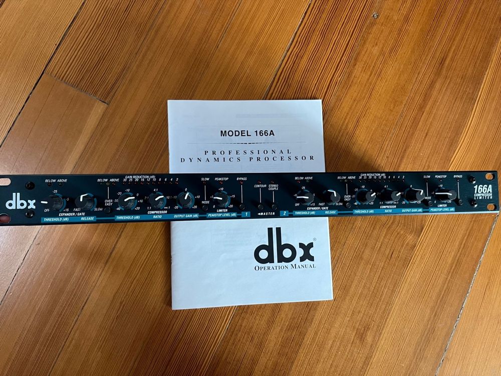 dbx 166A 2-Kanal Kompressor/Limiter | Kaufen auf Ricardo