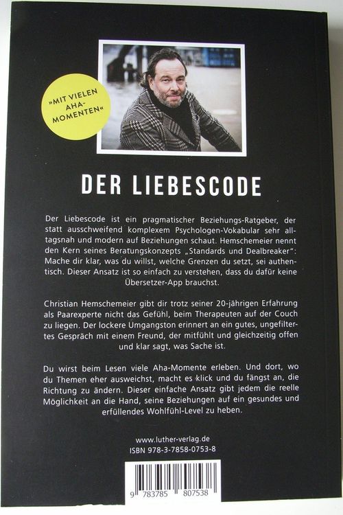 Der Liebescode v. Christian Hemschemeier (Neu und originalverpackt) in ...