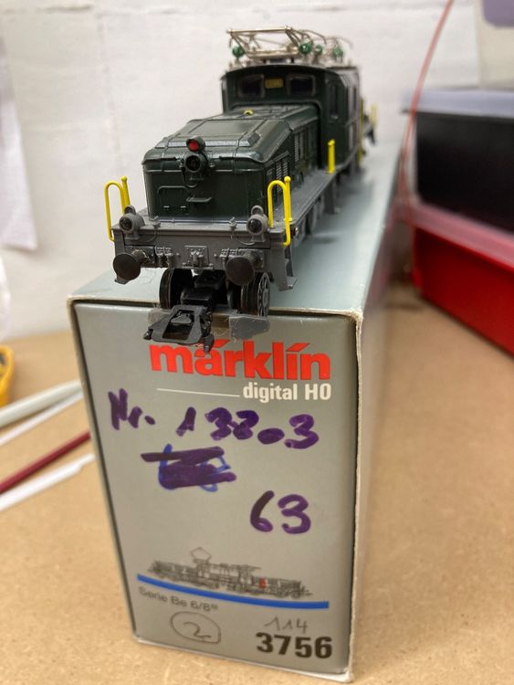 Märklin Krokodil Be 6/8''' Nr. 3756 neuwertig aber defekt (Defekt) in ...