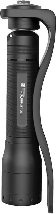 Led Lenser P7R mit neuem Leder Holster und USB Auto Adapter (Gebraucht ...