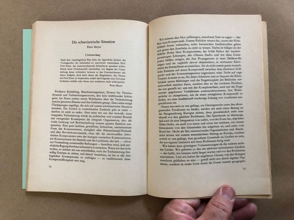 Arthur Rohn: Die Zukunft von Feld, Wald und Wasser 1958 (Gebraucht) in ...