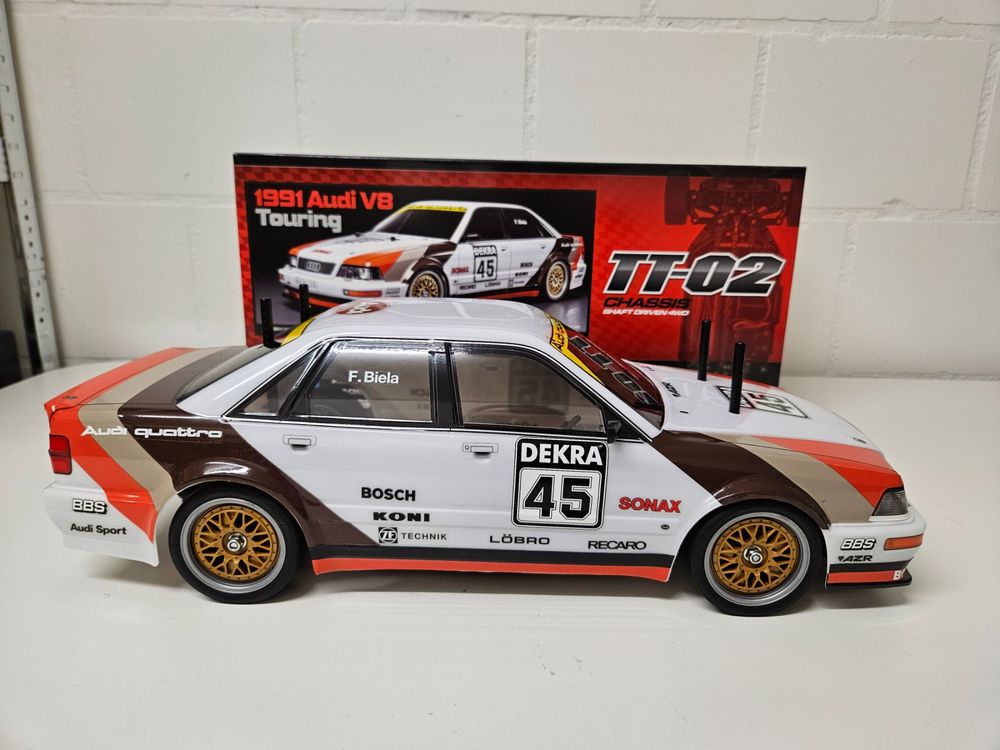 Tamiya 1991 Audi V8 Touring TT-02 58682 | Kaufen auf Ricardo