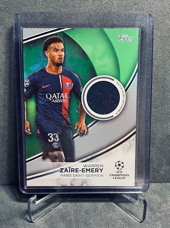 2023-24 Topps UCC Warren Zaire Emery Green /199 Match Worn | Acheter ...