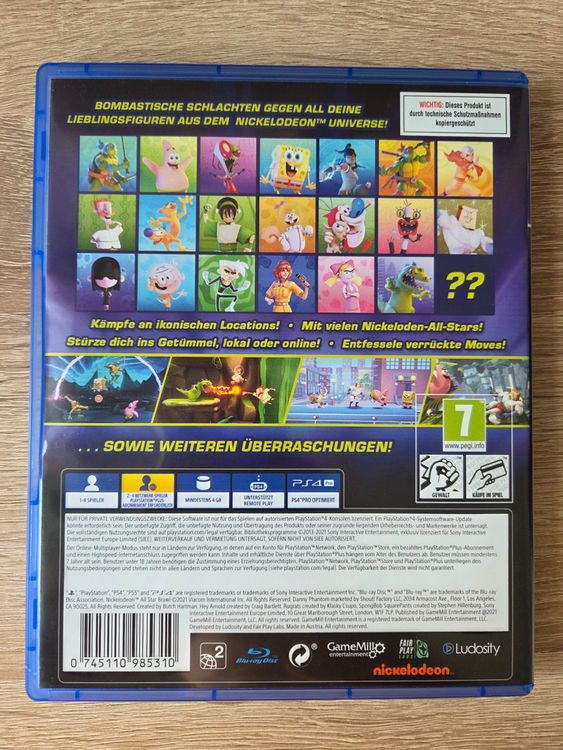 Nickelodeon All-Star Brawl! (Multilanguage) - PS4 (Gebraucht) in ...