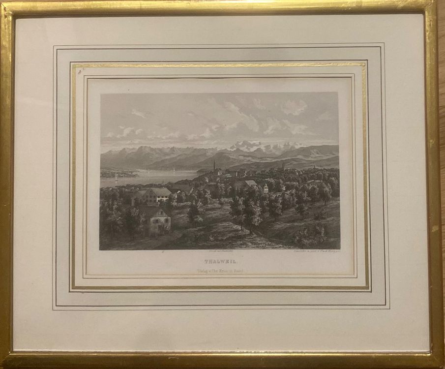 Antike Kupferstich aus THALWEIL | Kaufen auf Ricardo