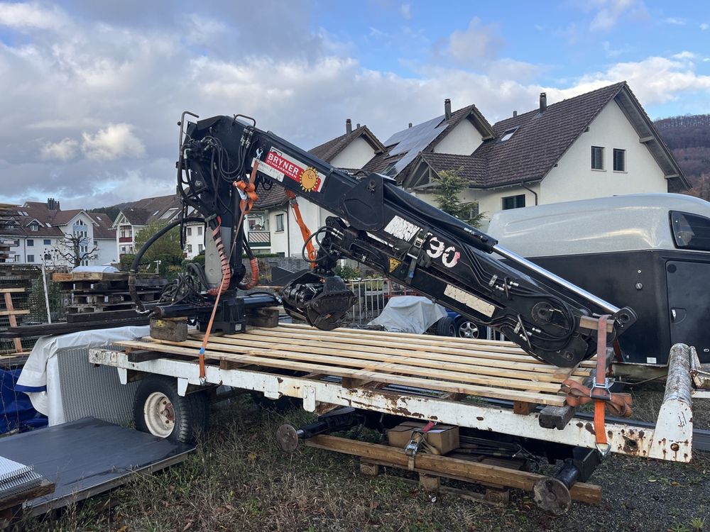 Holzkran; Forstkran (Gebraucht) in Othmarsingen für CHF 4510 – nur Abholung auf Ricardo kaufen