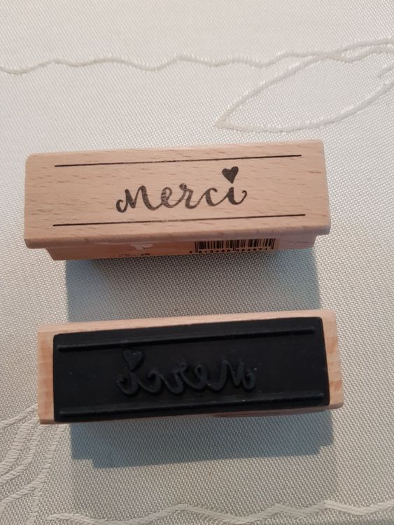 Artoz Holzstempel Merci 6cm Material Buche Fabrikneu! | Kaufen auf Ricardo