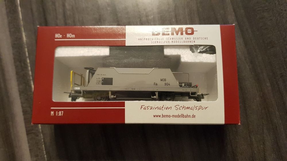 Bemo wagons ballastière MOB Fdk 904 (Neu (gemäss Beschreibung)) in La ...