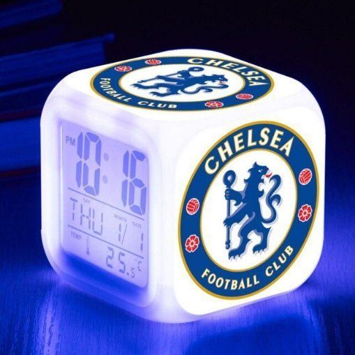 FC Chelsea LED Wecker (Neu (gemäss Beschreibung)) in Eschenbach für CHF ...
