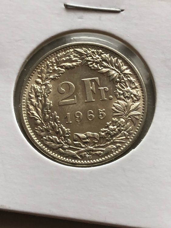 2 Fr. 1965 vorz. | Kaufen auf Ricardo