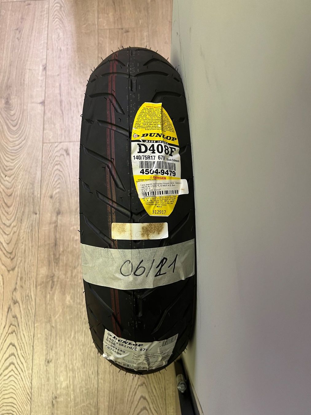 Dunlop D408F Motorradreifen, 140/75R17, Top Zustand! (Neu (gemäss ...