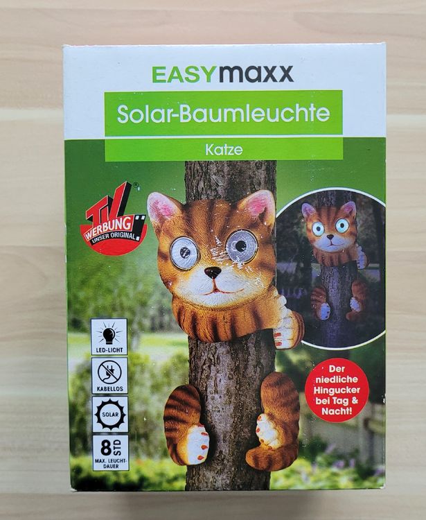 EASYmaxx Solar-Baumtier LED-Leuchte "Katze" (Neu und originalverpackt) in Bremgarten AG für CHF ...