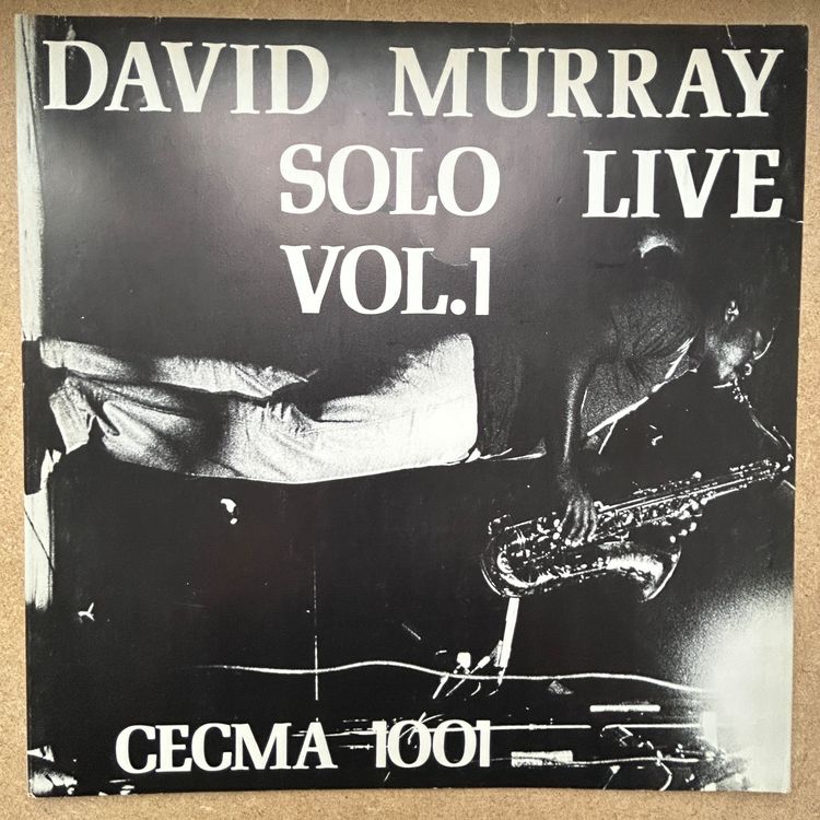 David Murray Solo Live Vol.1 LP (Gebraucht) in Lausanne für CHF 25 ...