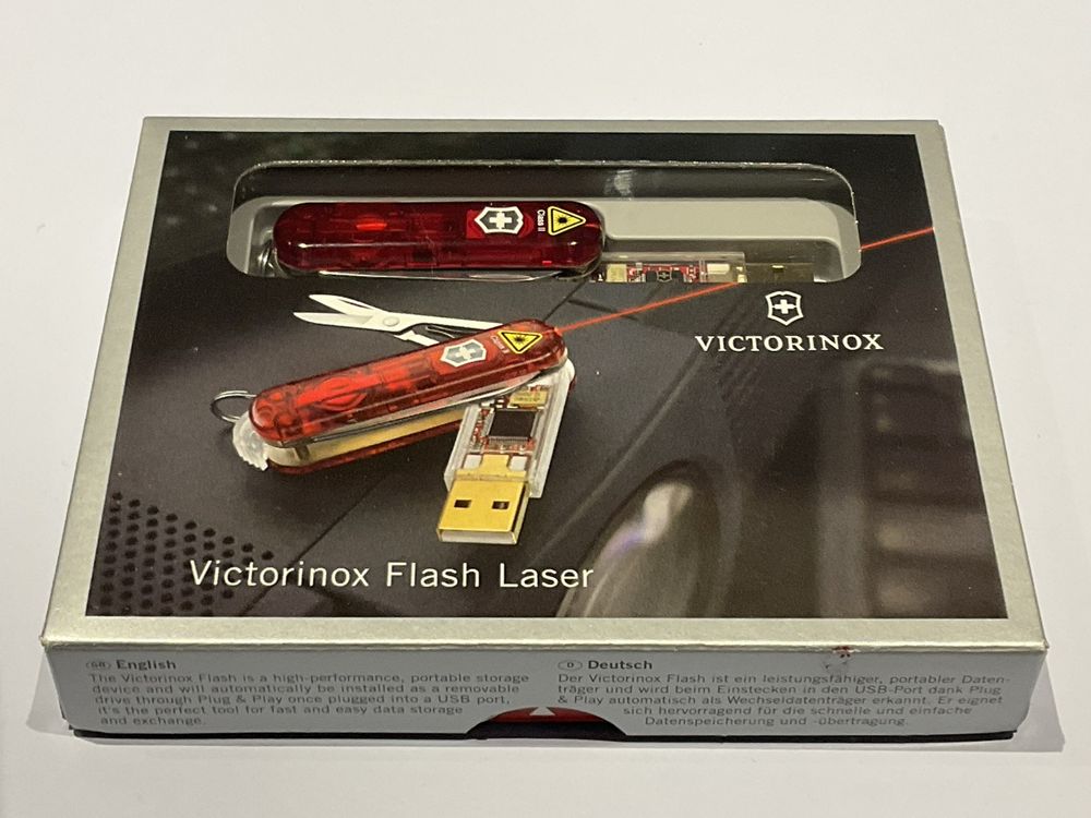 Victorinox Flash Laser mit 32 GB Datenträger (Neu und originalverpackt ...