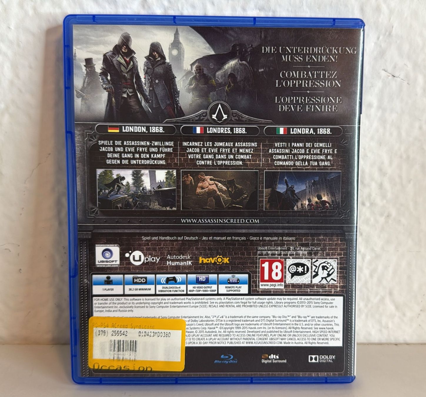 PS4 Assassin's Creed Syndicate Special Edition (Gebraucht) in ...