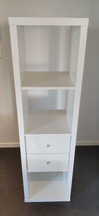 KALLAX Regal weiß mit 2 Schubladen (Gebraucht) in Zürich für CHF 35 ...