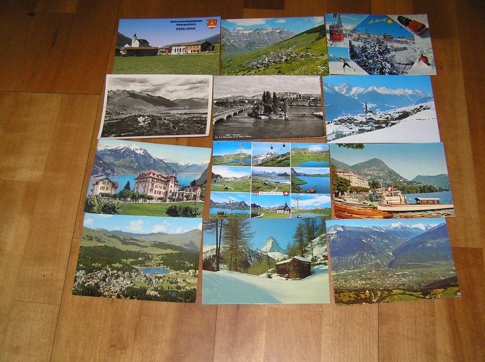 100 Karten Schweiz (Gebraucht) in Lumbrein für CHF 6 – mit Lieferung auf Ricardo kaufen