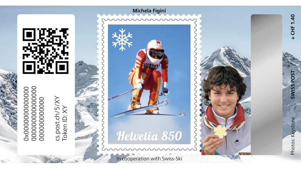 Swiss Crypto Stamp 5.0 Token ID 3 Michaela Figini (Neu (gemäss ...