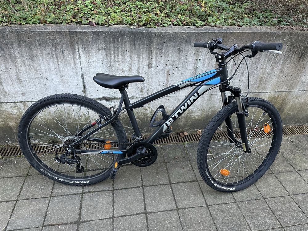VTT B'TWIN 26 pouces XS, Rockrider 340, noir/bleu | Kaufen auf Ricardo